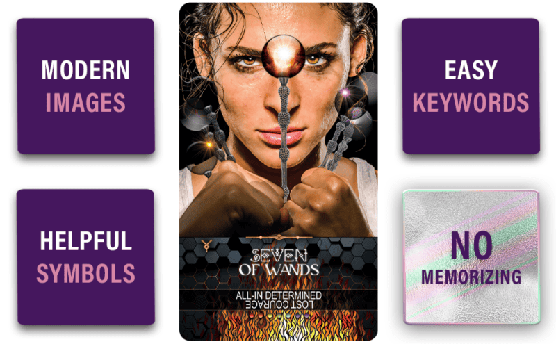 Best Beginner’s Tarot Deck Lightworker’s Deck - Tarot Skills